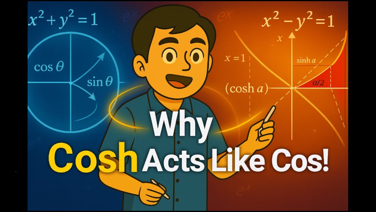 Why Cosh Acts Like Cos | The Hidden Link Between Exponentials and ...
