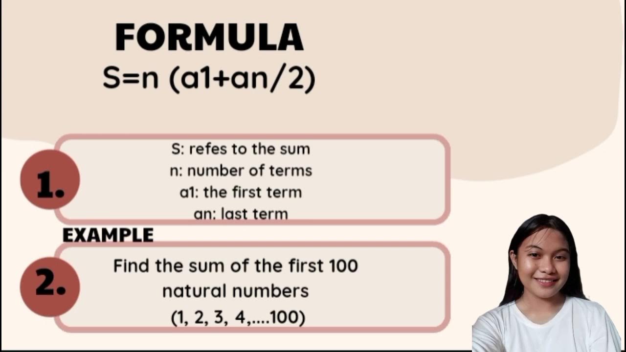 MATH 10 LESSON (Arithmetic Sequence, Arithmetic Series, Geometric Sequence, and Geometric Series ...