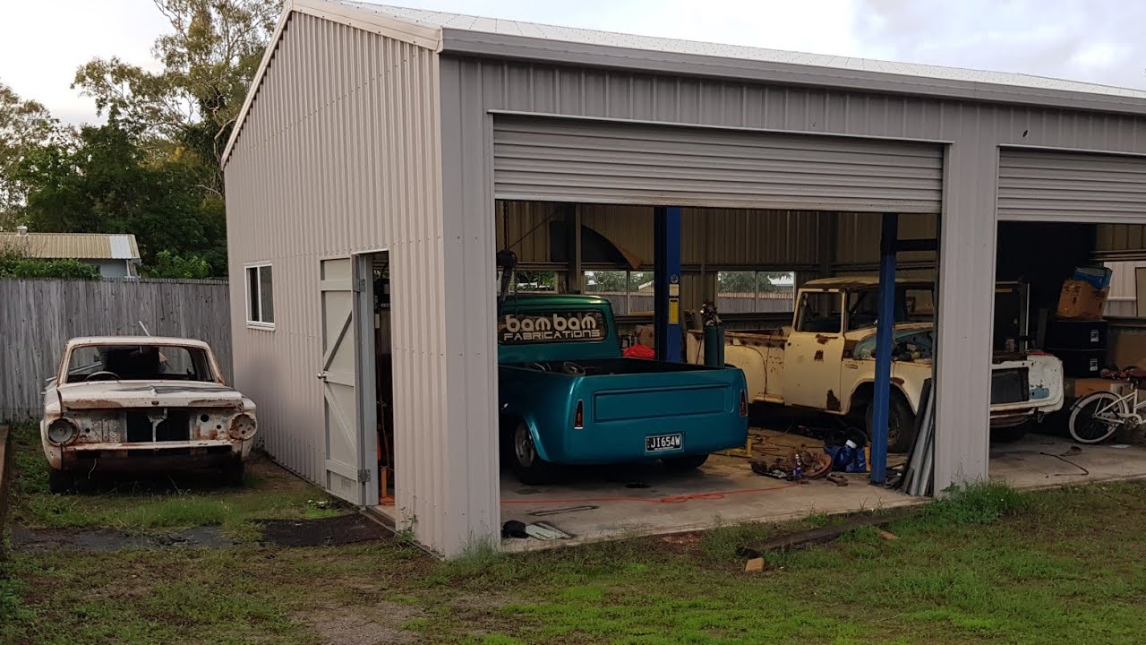 Getting started on the restoration of the International ute! - YouTube