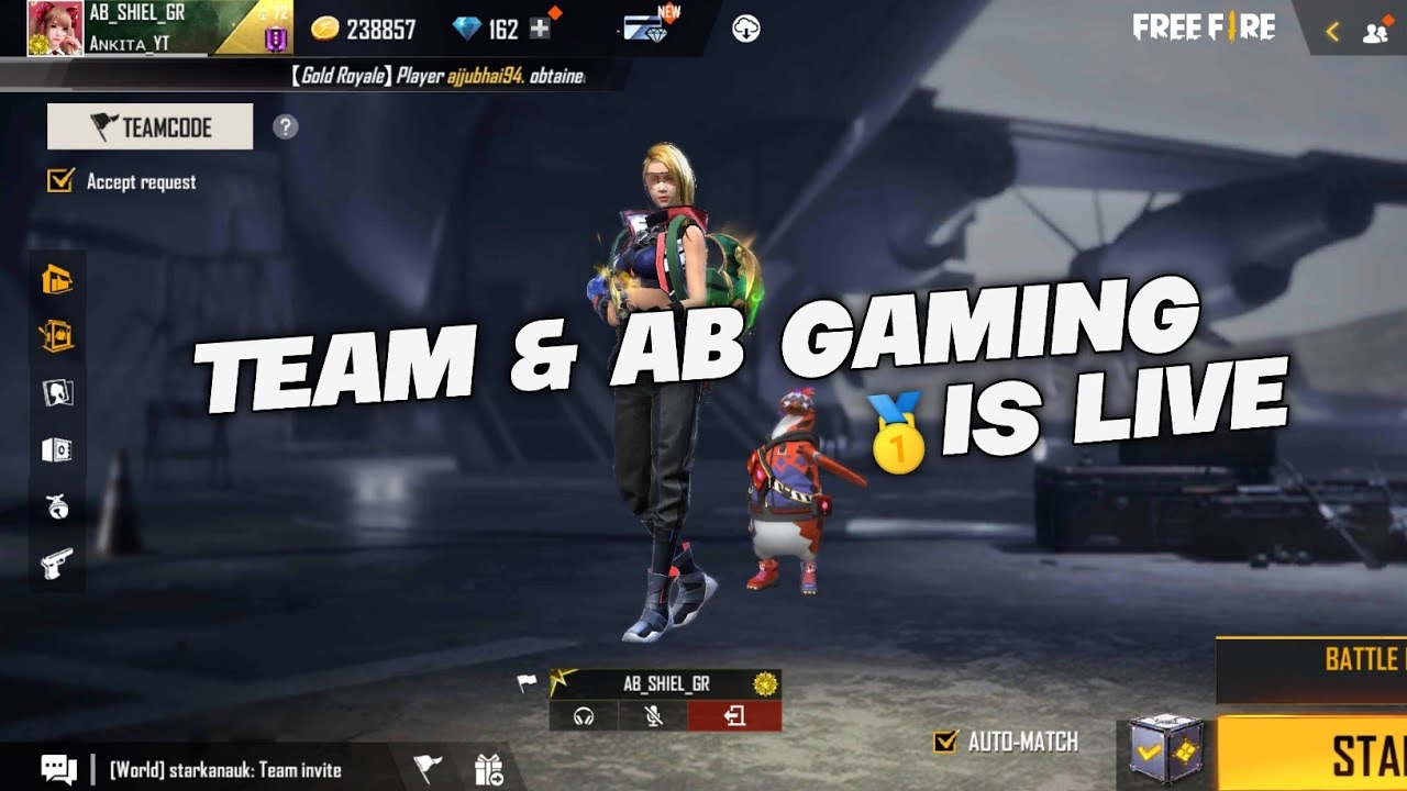 FF CS CUSTOM GIVEAWAY FF TEAM CODE - YouTube