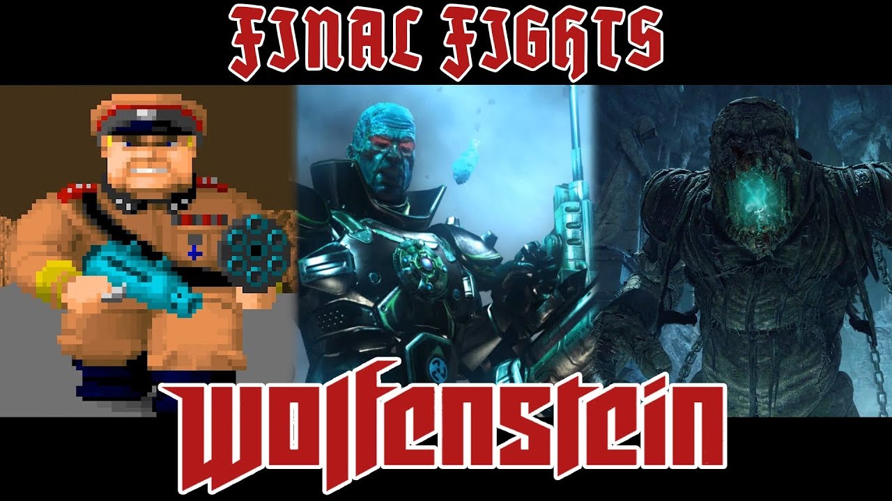 Wolfenstein 1992 - 2017: All Final Bossfights - YouTube