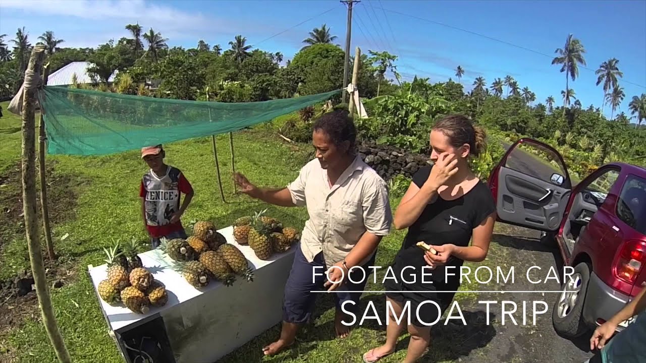 Footage from Car Samoa Travel - YouTube