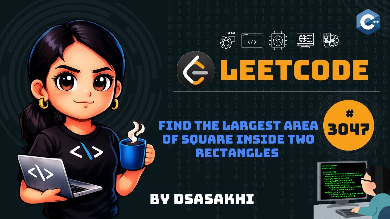 LeetCode #3047 – Find the Largest Area of Square Inside Two Rectangles ...