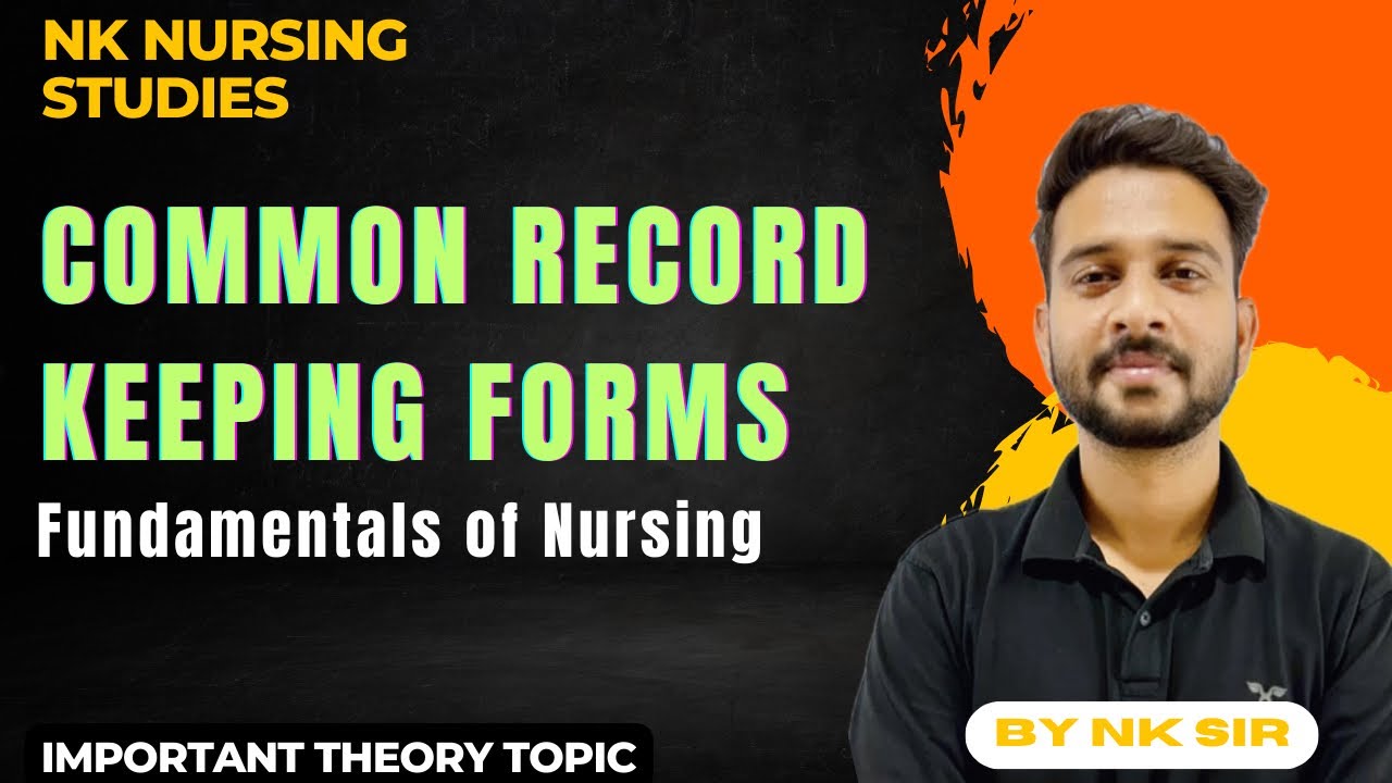 Common record keeping forms ll FON ll Important for semester exams ll ...