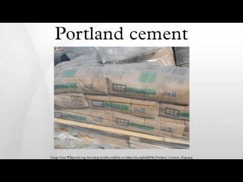 Portland cement - YouTube