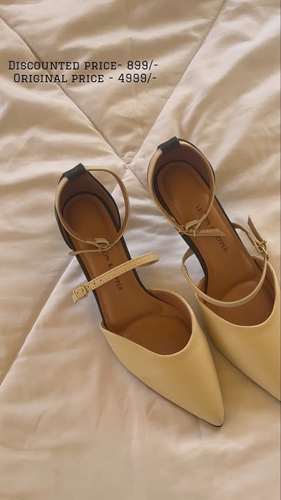Budgeted Heels Part 1 Heels Haul Shoppersstop Lemonandpepper Shoes Explore Viral