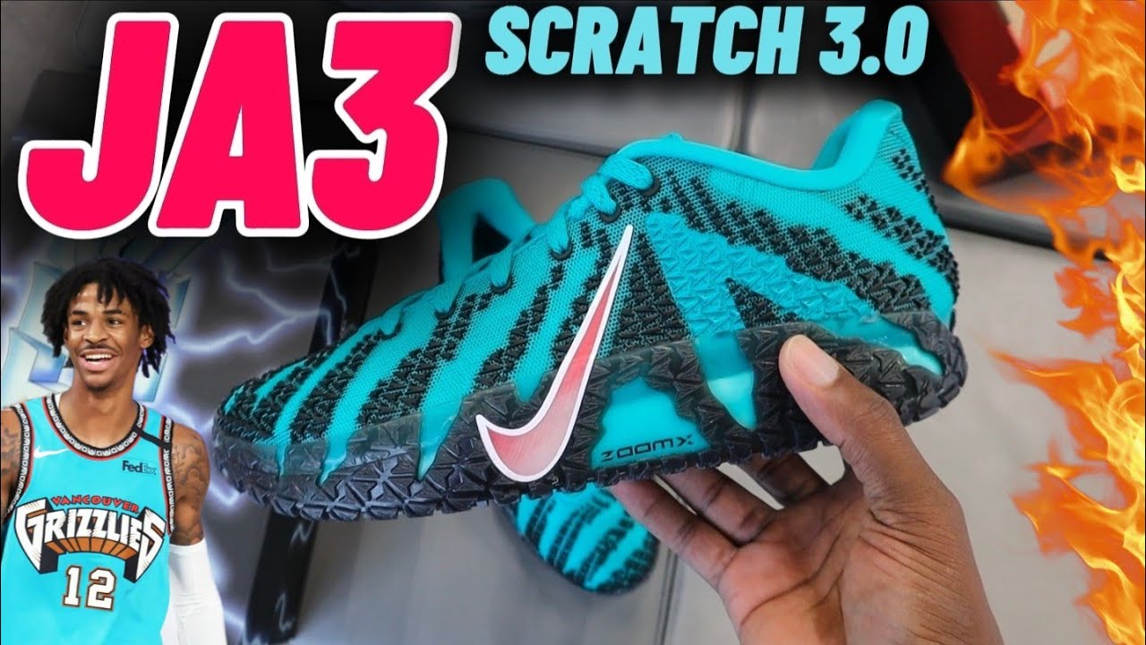 ARE THESE THE BEST JA 3!? Nike Ja 3 “Scratch 3.0” Memphis Grizzlies ...
