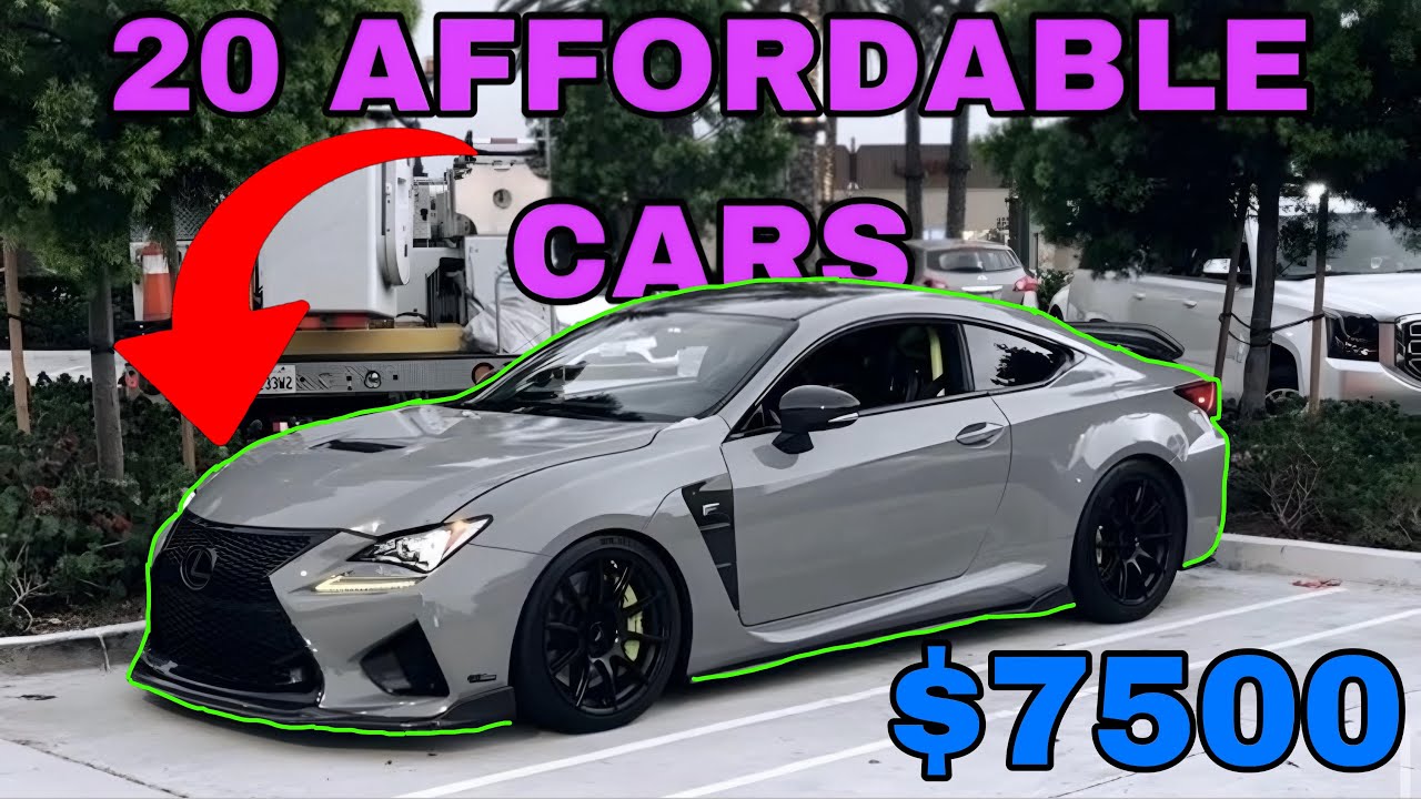 20 BEST AFFORDABLE FIRST CARS - YouTube