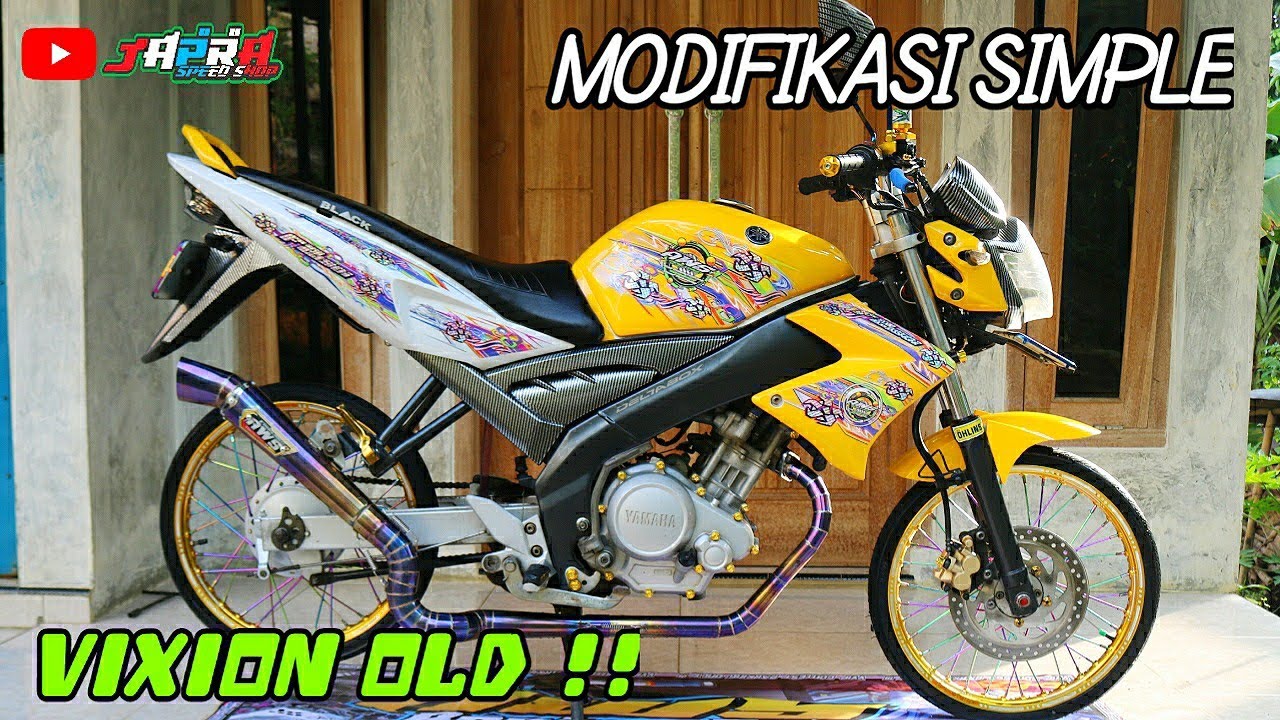 Modifikasi Vixion 2010 Velg Jari Jari