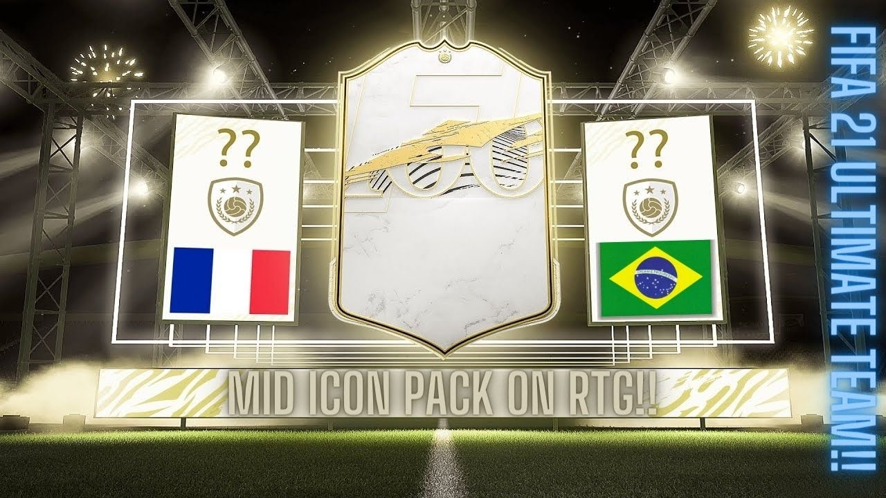 FINALLY A GOOD ICON PACK ON THE FIRST OWNER!! MID ICON PACK!! FIFA 21 ...
