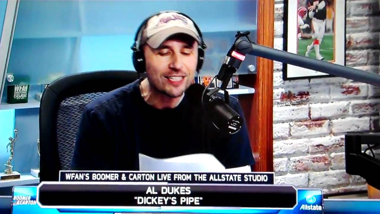 WFANs AL DUKES sings " Dickey's Pipe" - YouTube