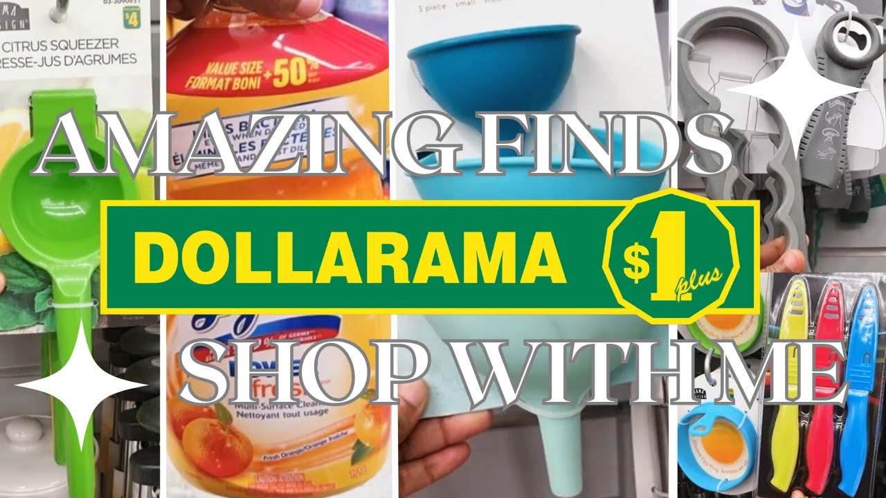 Dollarama Great NEW FINDS and BRAND NAME Items - YouTube