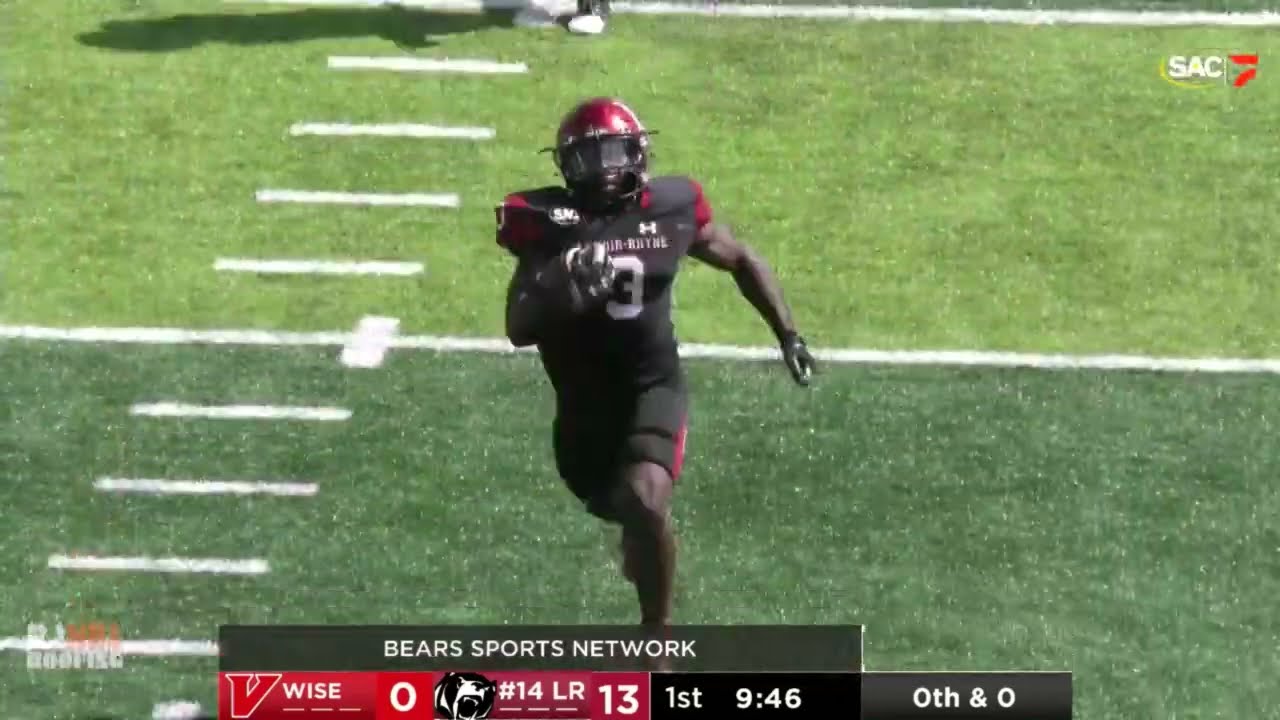 Lenoir-Rhyne Highlights: Three Possessions, Three Touchdowns - YouTube