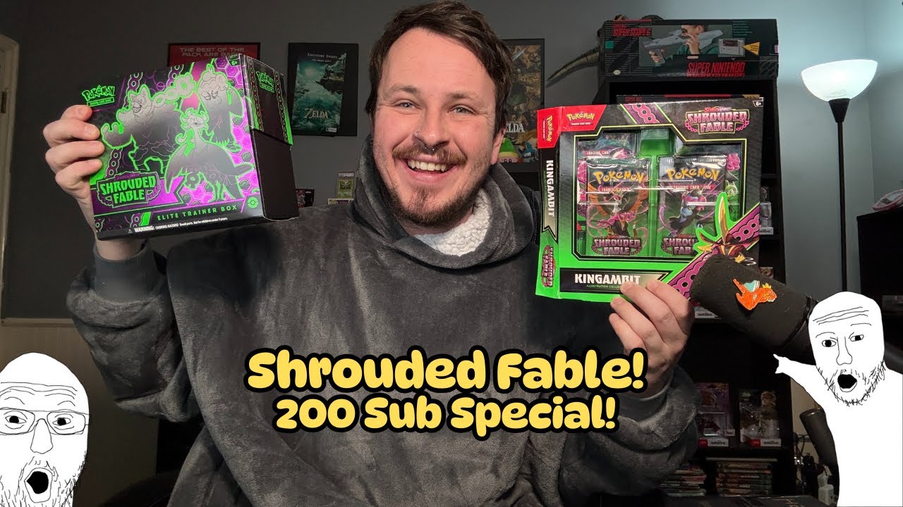 Opening Pokémon Shrouded Fable ETB! 200 Subscriber Special! #pokemon # ...