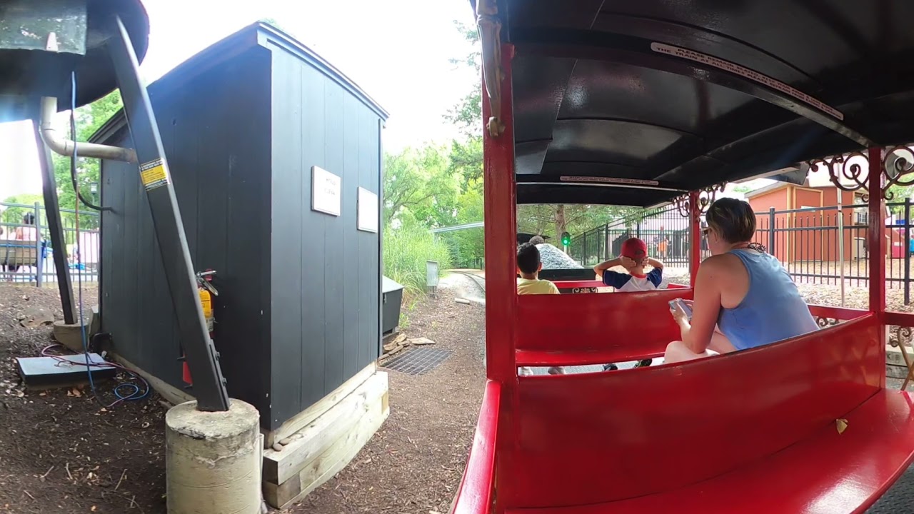 Hershey park kids train ride 360 - YouTube