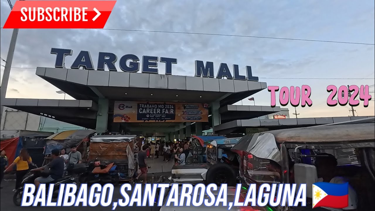MALL TOUR 2024 SA TARGET MALL BALIBAGO,LAGUNA - YouTube