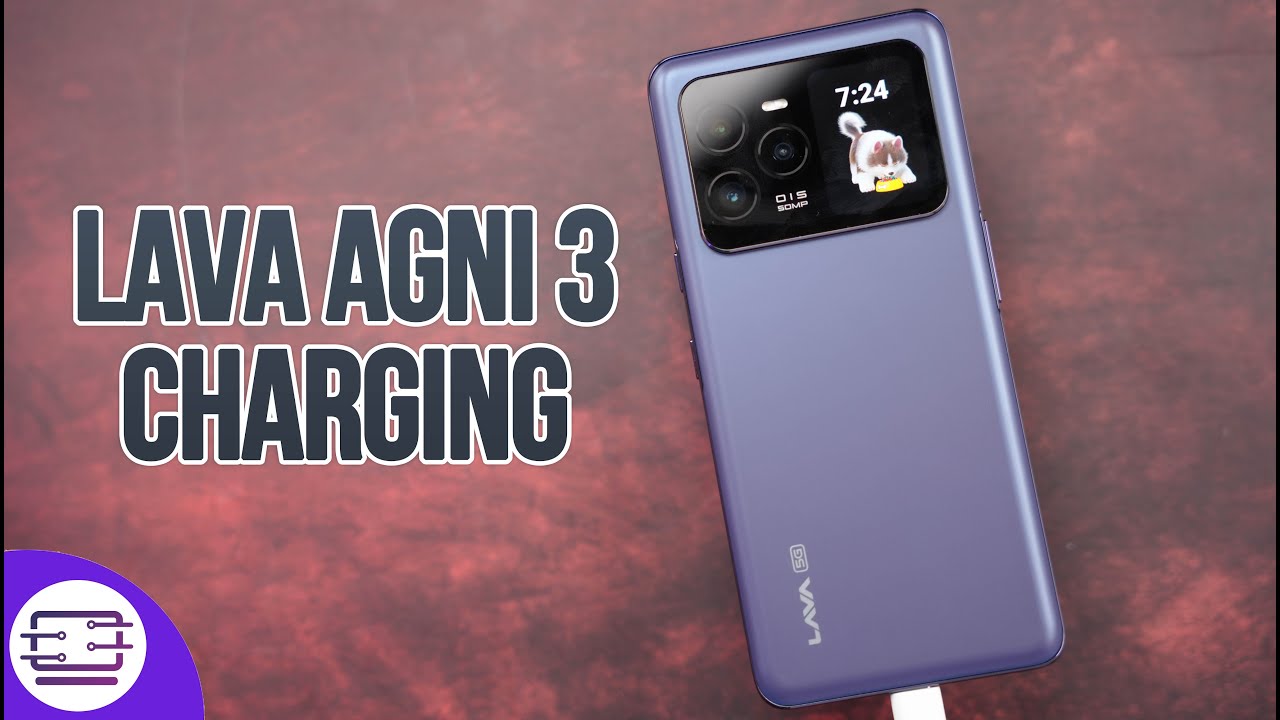 Lava Agni 3 Charging Test ⚡️ 66W Fast Charger 🔋 - YouTube