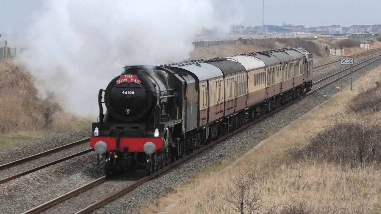 Royal Scot's Farewell From The Mainline For Now - YouTube