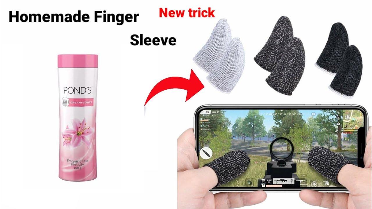 How to make Finger Sleeves for Free Fire or Pubg /DIY Pubg or Free Fire ...