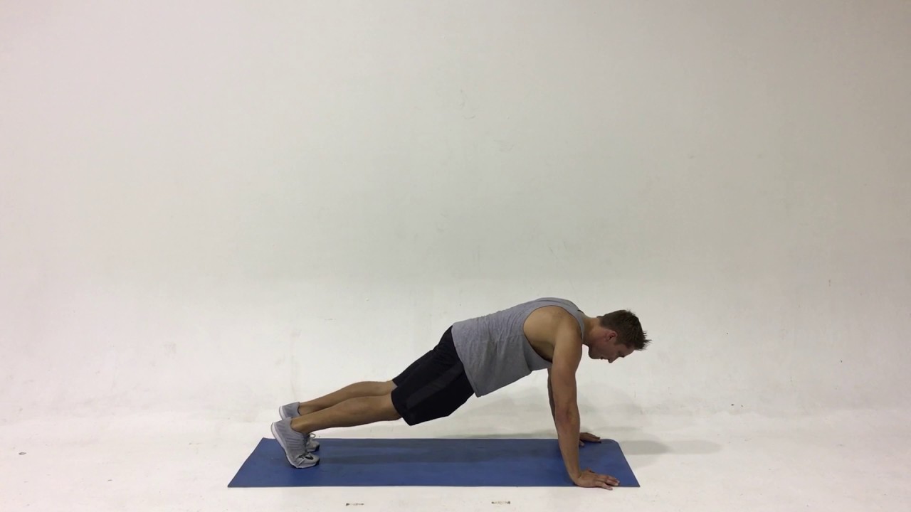 The Mountain Climber Exercise (Slow Tempo) - YouTube