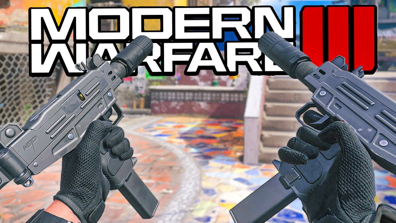The AKIMBO UZI's in Modern Warfare 3 might be a problem lol - YouTube
