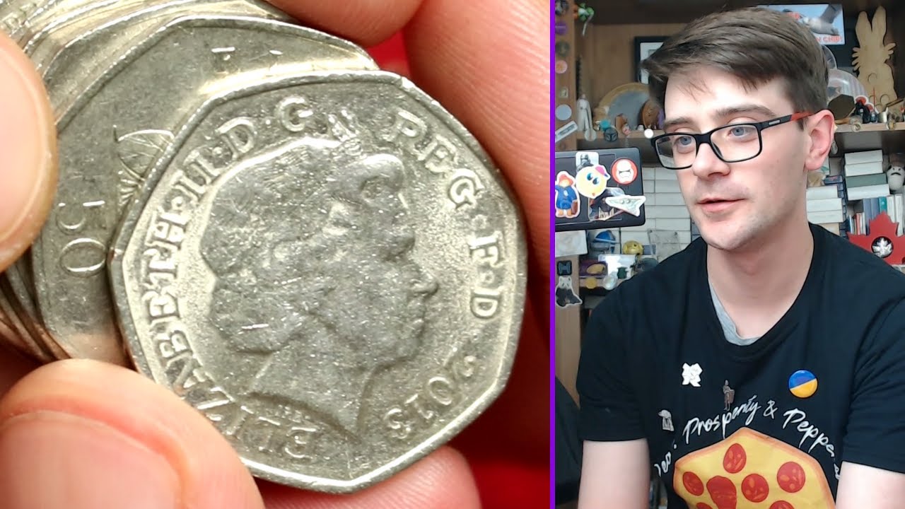 This 50p Coin Looks So Weird!!! £250 50p Coin Hunt Bag #119 [Book 5 ...