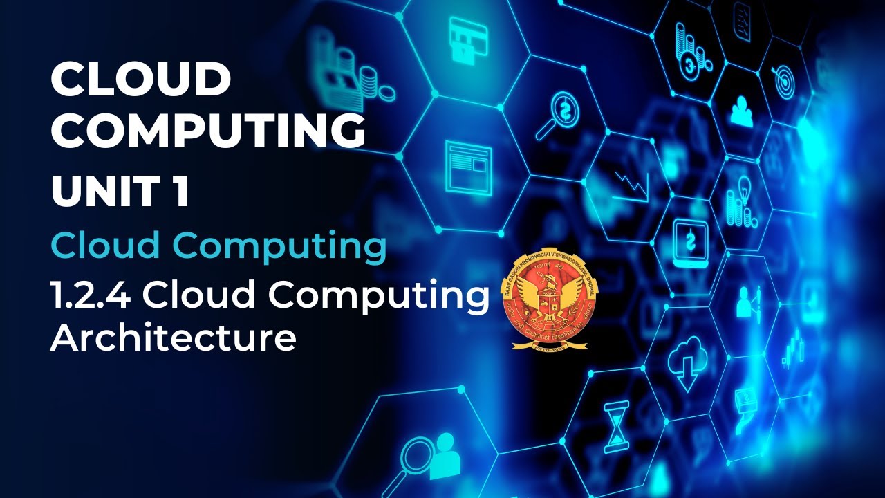 1.2.4 Cloud Computing Architecture | CS802(B) | - YouTube