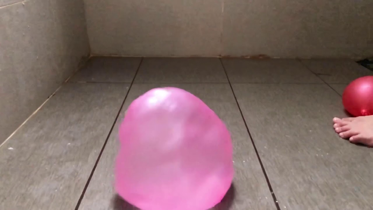 How water balloon drop from high || Slow-mo video - YouTube