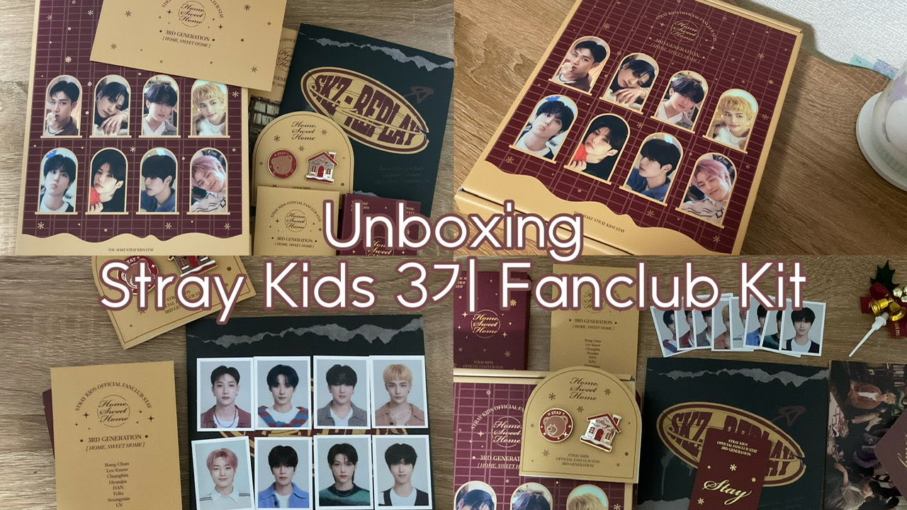 Unboxing Stray Kids 3rd Fanclub Kit - YouTube
