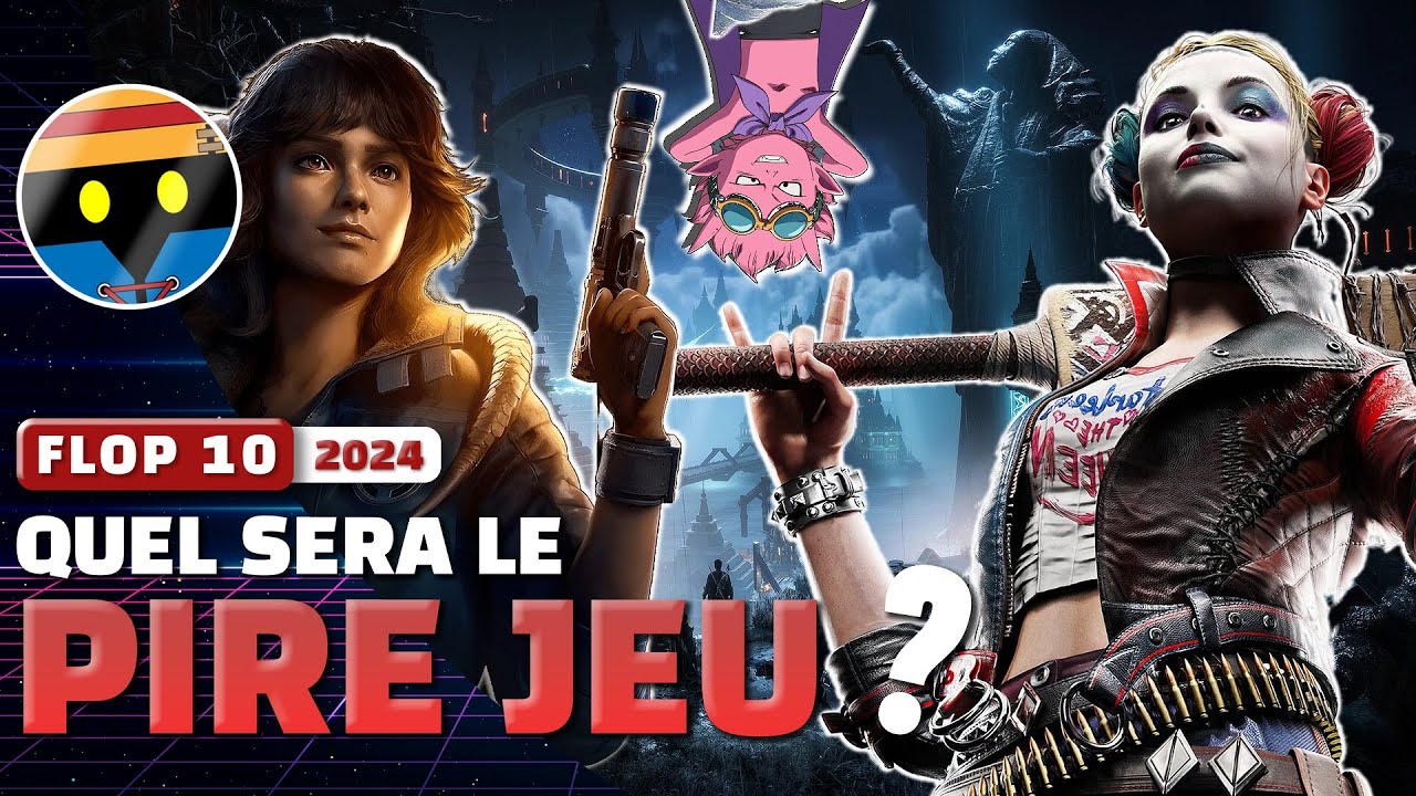 MON FLOP 10 JEUX VIDÉO 2024 ! Qui sera le Grand Perdant ? - YouTube
