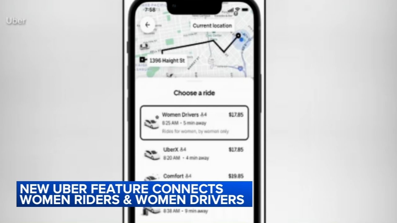 Uber rolls out new 'Women Preferences' for US drivers, riders - YouTube