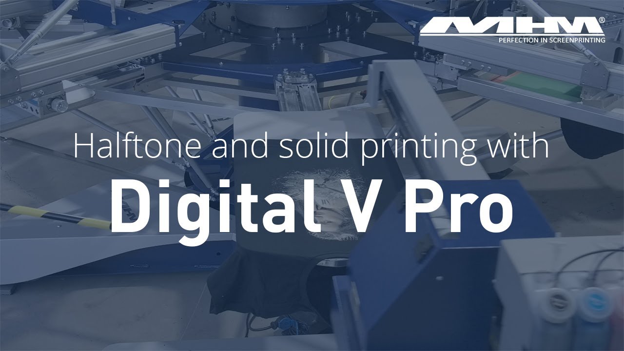 MHM Digital V Pro – suitable for halftone printing as well as solid ...