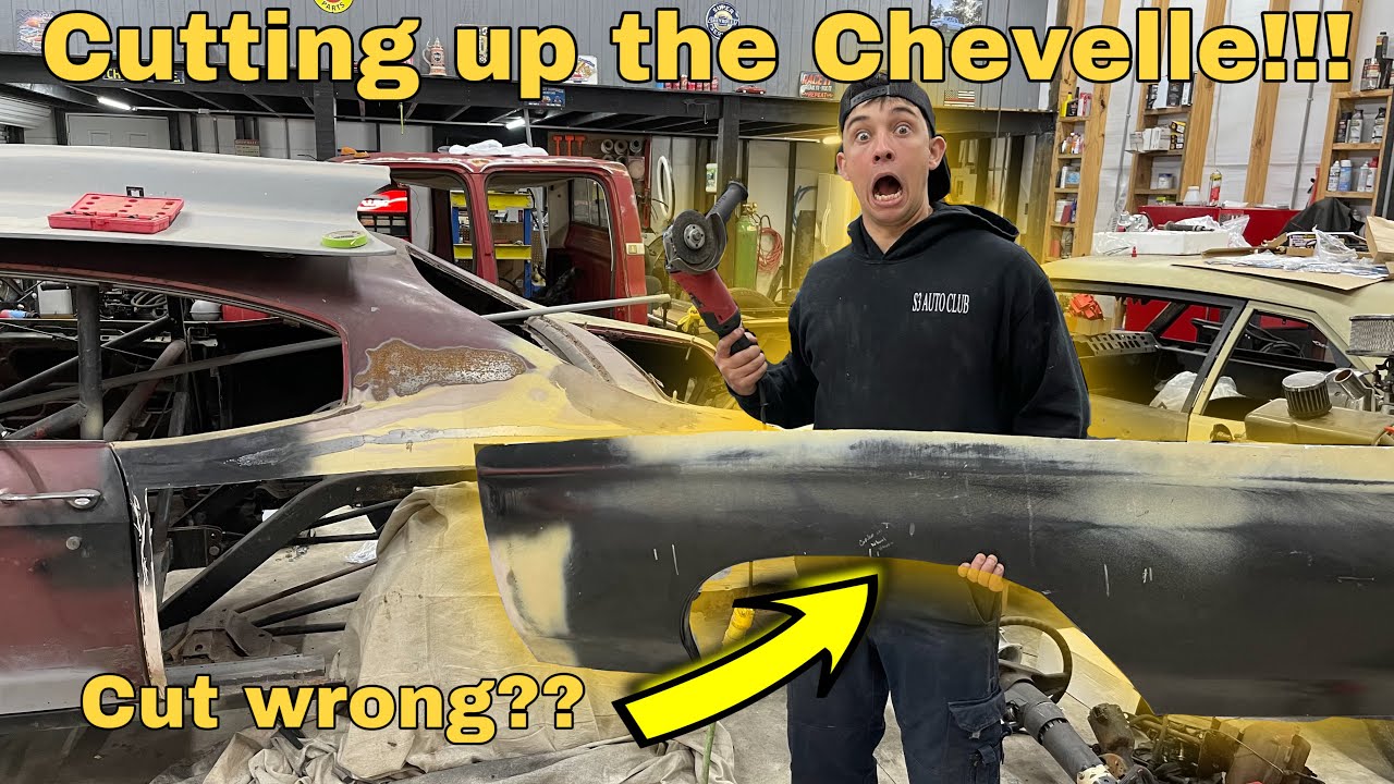 Chevelle Quarter Panel Replacement!!! - YouTube