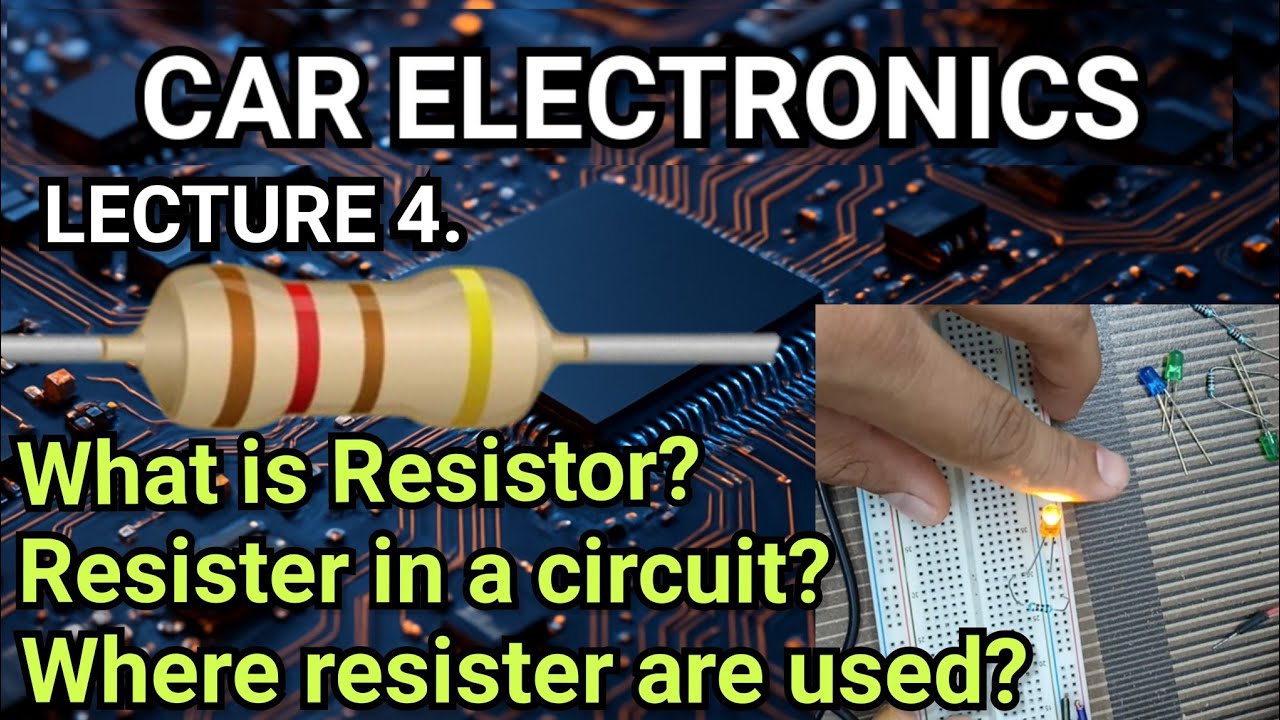 What is Resistor and it's use in circuit? #resistors #resistance #led ...
