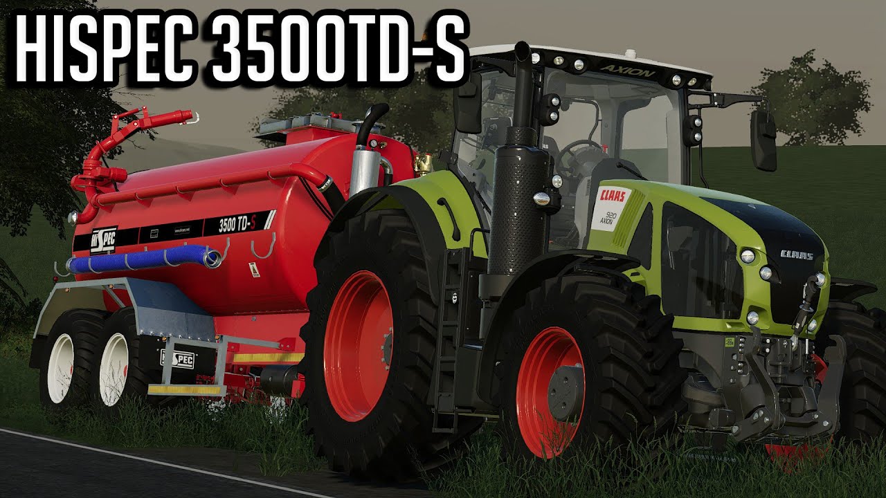 Farming Simulator 19 ¦ HiSpec 3500TD S ¦ 4d modding - YouTube