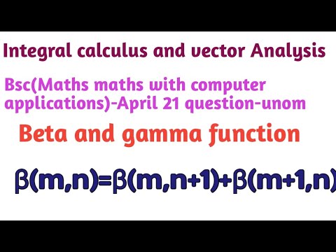 #beta(m+1, n)+beta(m, n+1)=beta(m,n) - YouTube
