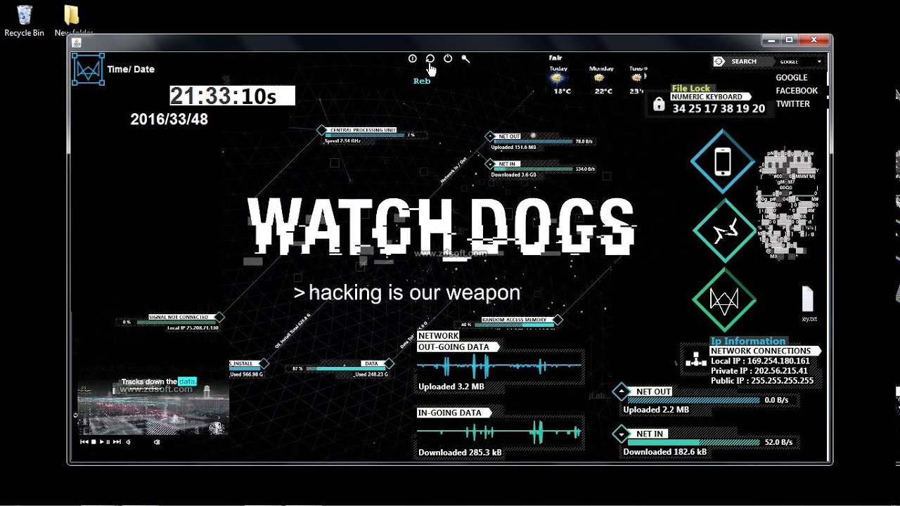 Watch Dogs Concept - YouTube