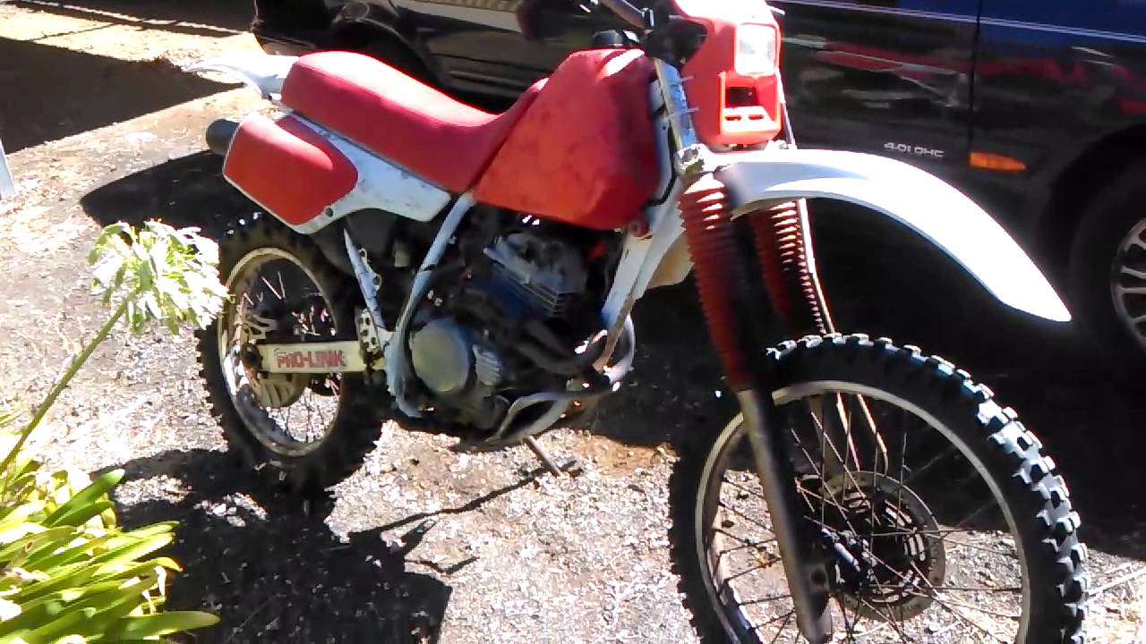 My 1990 XR250 - YouTube