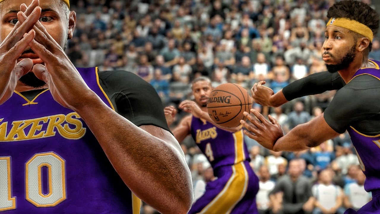 POINT FORWARD FLASHY PASSING! NBA 2K17 My Career Gameplay Ep. 16 - YouTube