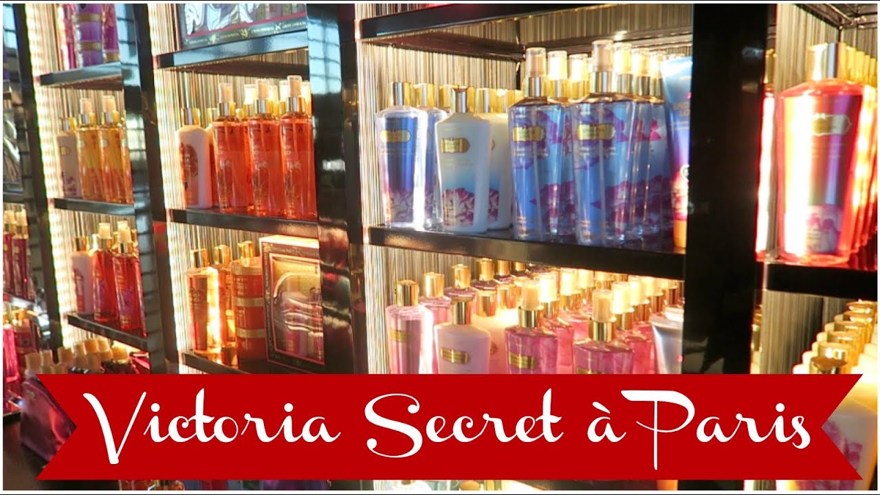 VICTORIA SECRET À PARIS ♡ VLOGMAS 4 - YouTube