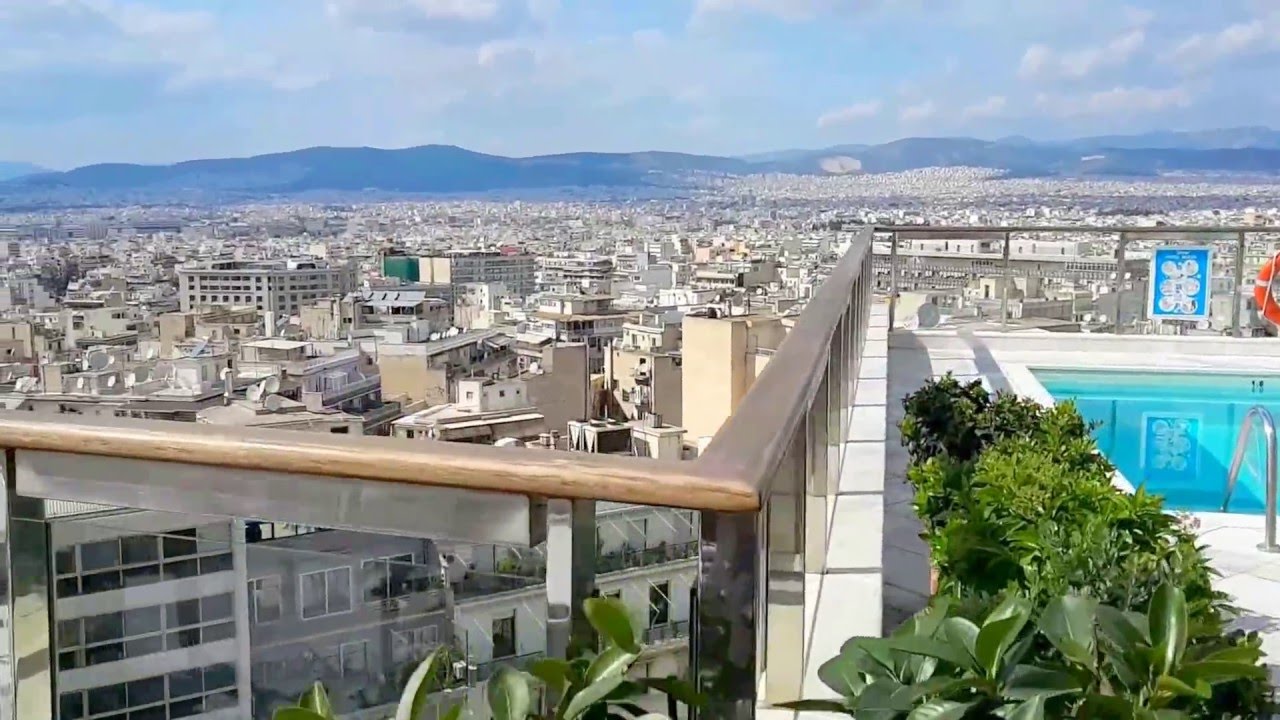 Panoramatic view of Athens from Point of View Bar - YouTube