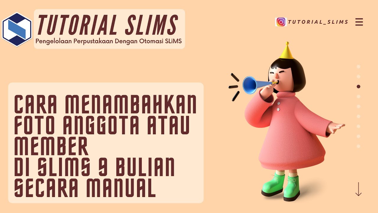 Cara Menambahkan Foto Anggota atau Member di SLiMS 9 Bulian Secara ...