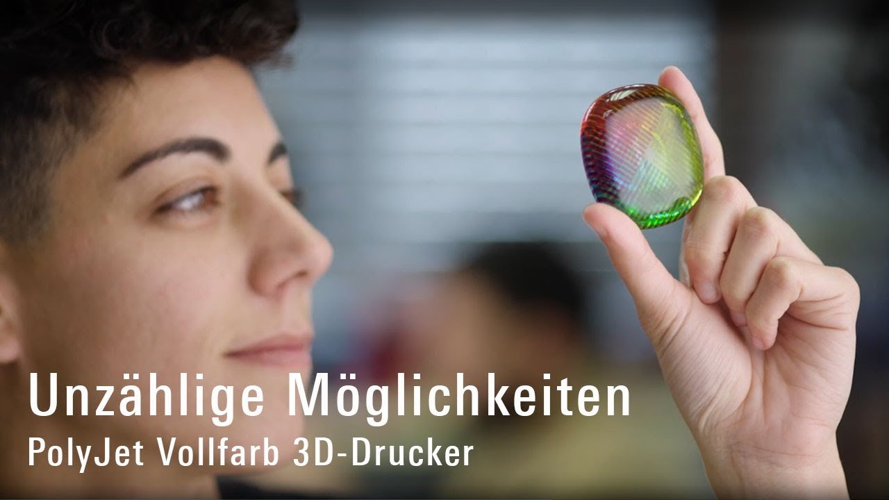 PolyJet 3D-Drucker J55 Prime - kostengünstiger Einstieg in die Vollfarb ...