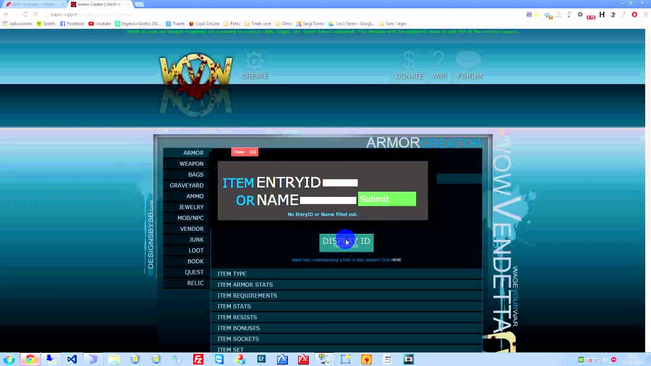 Tutorial: Como crear un objeto de World Of Warcraft Trinitycore para ...