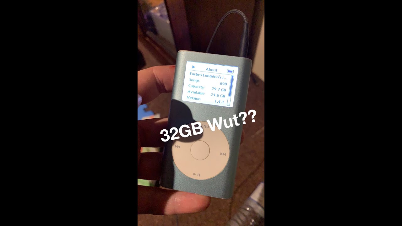2004 iPod Mini HOW TO SSD Storage Upgrade ! - YouTube