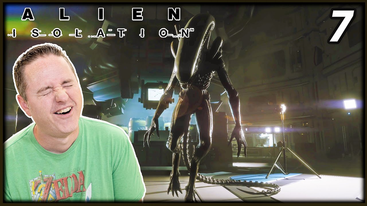 I Just had a HEART-ATTACK! | Lets Play Alien Isolation [Part 7] - YouTube