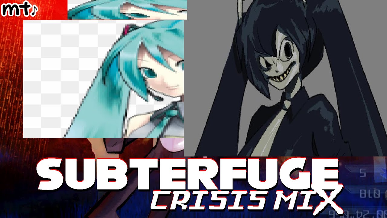 subterfuge crisis mix but "Hatsune Miku" sings the lyrics - YouTube