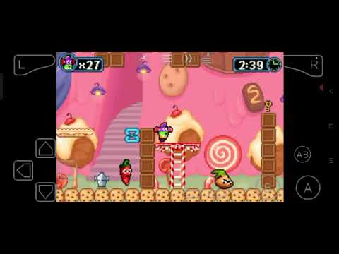 Veggietales: LarryBoy and the Bad Apple (GBA) Candy Cave: Mission 1 ...