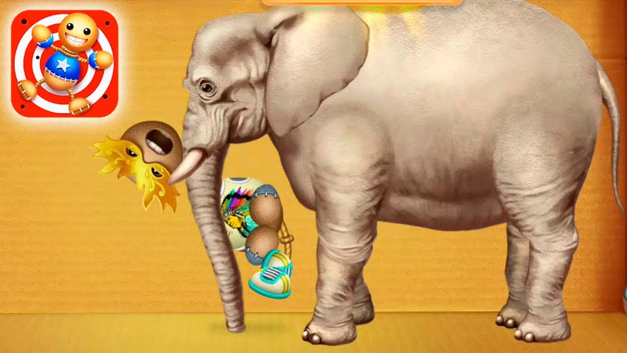Kick the Buddy - ELEPHANT - YouTube