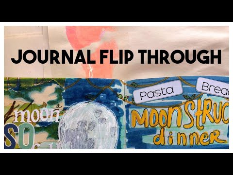 Journal Flip Through, TheReBookery, Junk Journaling - YouTube